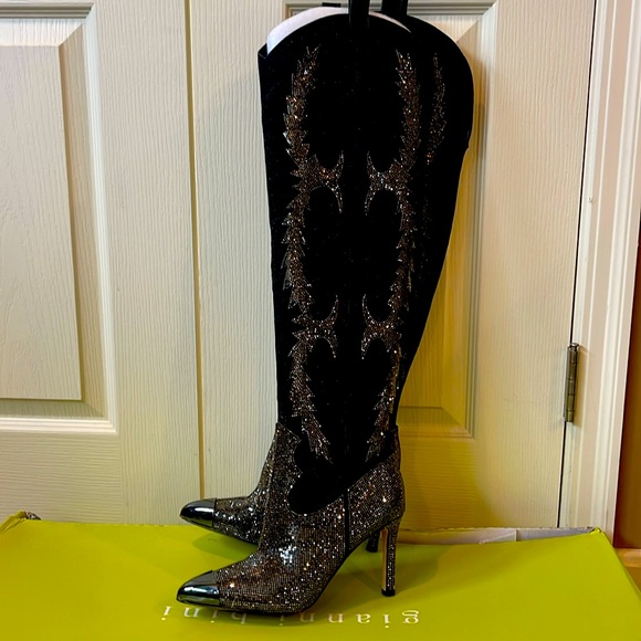 Gianni Bini | Shoes | Gianni Bini Katyanna Two Black With Gun Metal All ...